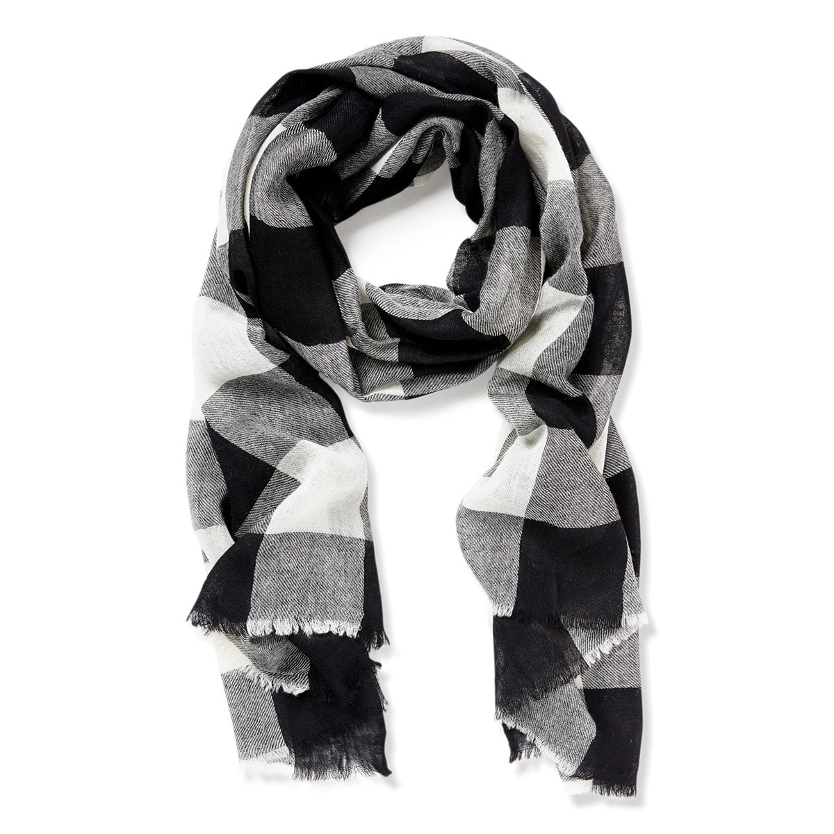 Buy Jessica Mens Check Merino Wool Scarf Online at Competitive Price in ...
